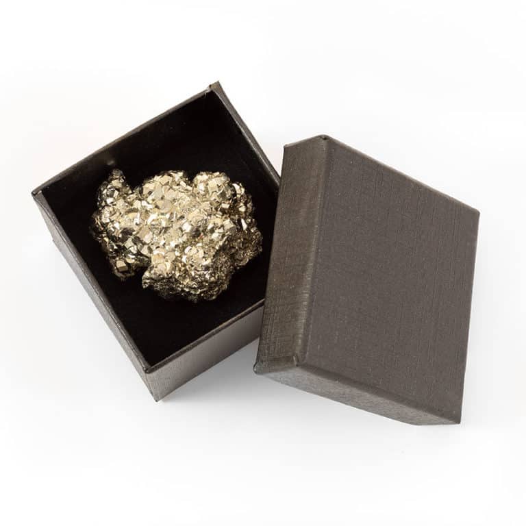 Protection & Abundance - Pyritt hjerte - Tante Buddha